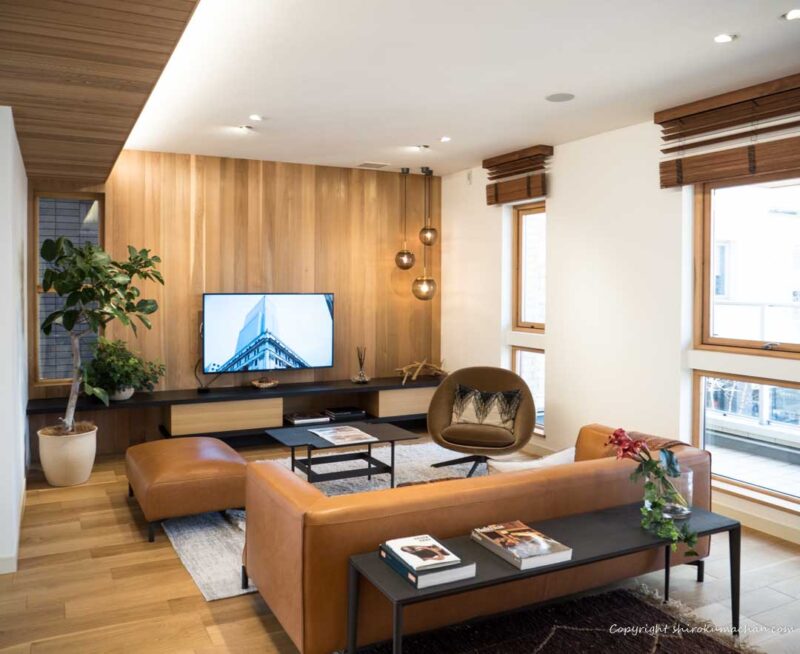 【実例集】3640幅と3185幅のリビングルーム 4マスと3マス - しろくま無添加 くらしの便利帳